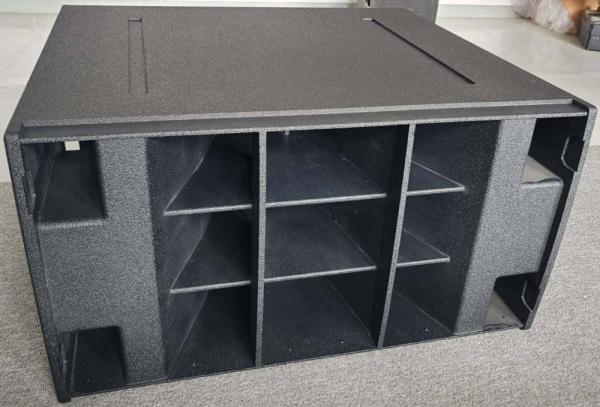 Quality Dual Outdoor Maze Style Subwoofer Loudspeaker 18 Inch 3000w High Output for sale
