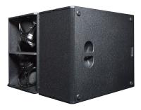 Quality Dual Compact Passive Indoor Outdoor Matrix Subwoofer System 15 Inch for sale