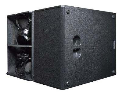 China Dual Compact Passive Indoor Outdoor Matrix Subwoofer System 15 Inch for sale