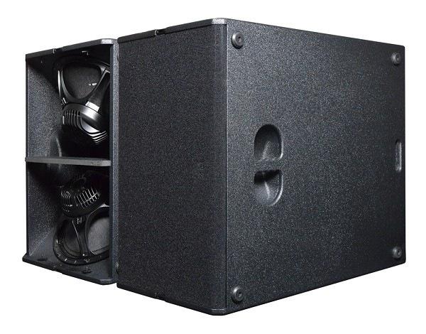 Quality Dual Compact Passive Indoor Outdoor Matrix Subwoofer System 15 Inch for sale