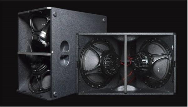 Quality Dual Compact Passive Indoor Outdoor Matrix Subwoofer System 15 Inch for sale