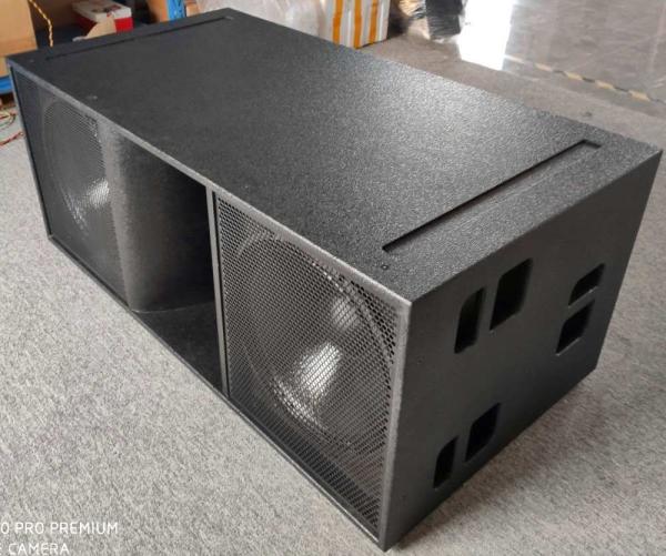 Quality Dual Ferrite Neodymium Subwoofer Loudspeaker 18 Inch Self Powered for sale