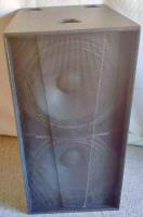 Quality Indoor Church Subwoofer Speaker 2x18 Inch 1200w Dj Stage Bass Loudspeaker for sale