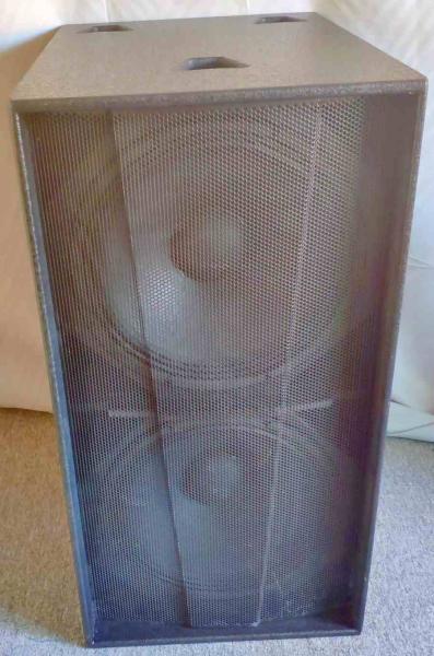 Quality Indoor Church Subwoofer Speaker 2x18 Inch 1200w Dj Stage Bass Loudspeaker for sale