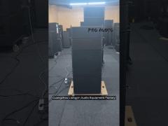 passive loudspeaker line array system dual 6.5 inch small for live club