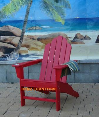 China plasticwood adirondack chair for sale