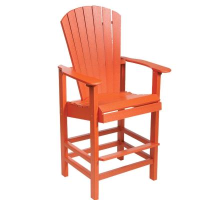 China plasticwood counter chair for sale