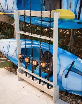 China plastic fishing rod holder for sale
