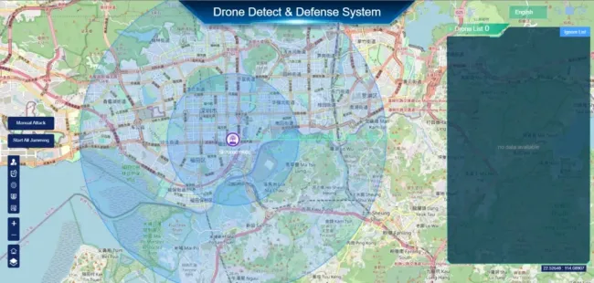 Vehicle Mounted Drone Detector System