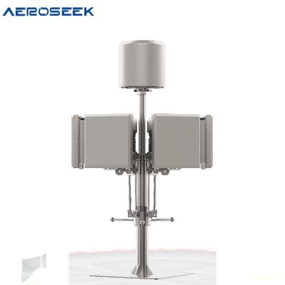 China Fixed Drone Jammer 2km Range 6 Sector Jamming 30MHz-6.2GHz for sale