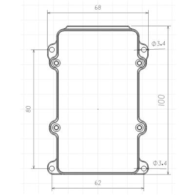 中国 DJIドローン リモートIDデコーダーモジュール 15km範囲 5-36V電源 販売のため