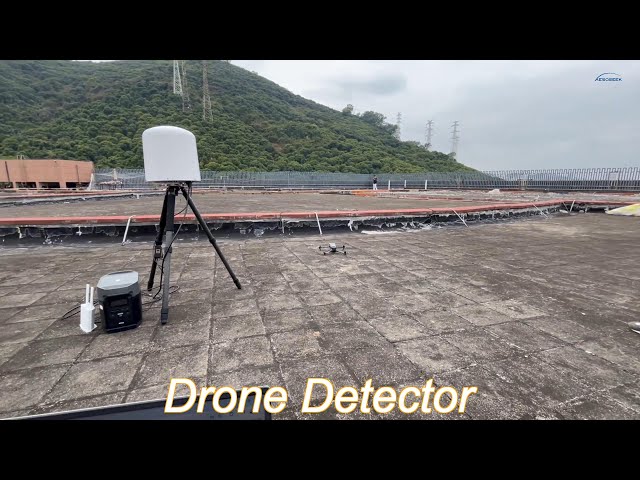 10km detection range drone detection system platform based on rf technology can 24 hours continuous