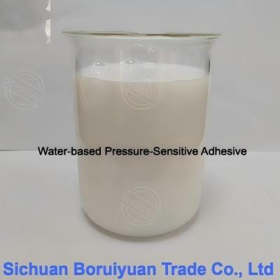 China Milky White Water Based Pressure Sensitive Adhesive Good Adhesion for sale