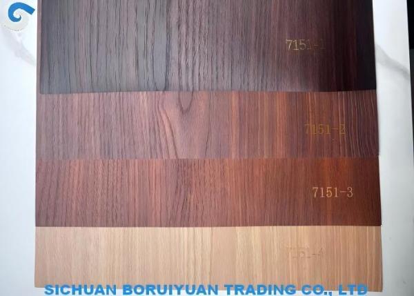 Quality Glossy Finish Melamine Paper Wood Pulp Decor Base Paper Embossed for sale