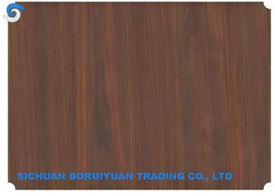 China Natural Walnut Pattern Melamine Impregnation Paper 1250mm For MDF Particleboard for sale