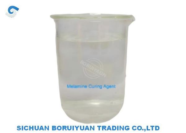 Quality 1000kg Melamine Formaldehyde Resin Yellow Liquid Melamine Curing Agent for sale