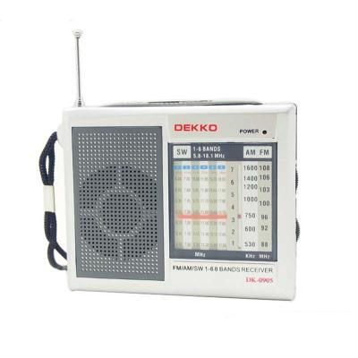 China Mini Shortwave É o interruptor 6 do rádio de FM une a posse FM76 da mão da bateria seca à venda