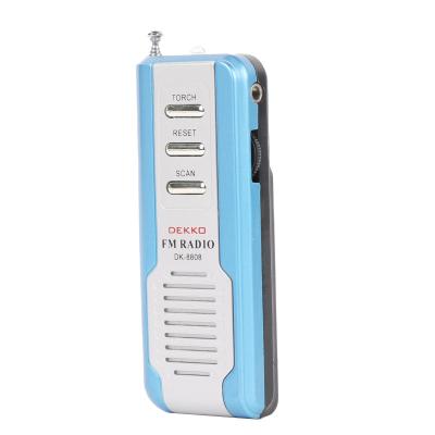 Cina Chip radiofonico 43mm Mini Pocket Wireless Personal del giocatore DSP dell'altoparlante automatico di FM in vendita