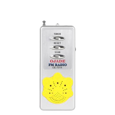 Cina Frequenza FM 88-108MHz Radio auto scansione altoparlante incorporato per regalo promozionale OEM in vendita
