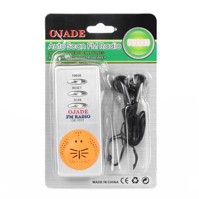 Cina Funzione radio FM Auto Scan Radio Mini Led Light Outdoor Mini Fm Radio in vendita