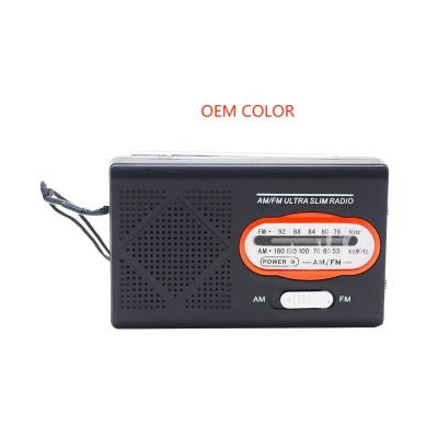 China AM/FM Dual-band Pocket Radio Desktop Draagbaar Gemakkelijk te bedienen Ouderen Gezondheid Vermaak Radio Walkman Gebruik AA-batterij Te koop