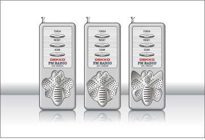 Cina 88-108 MHz Supporto Mini Pocket Radio OEM Auto Scan Radio FM Frequenza in vendita