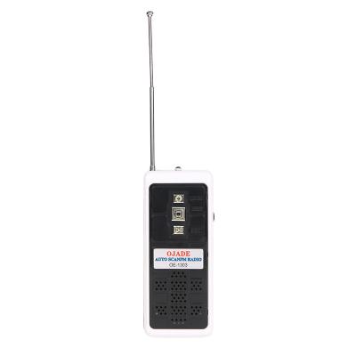 China UM3*2 Bateria Mini FM Radio Construído em alto-falante 88-108MHz Frequência à venda