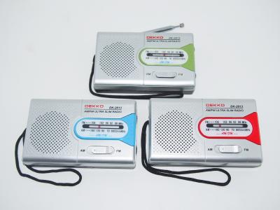 Cina Batteria AA Portatile AM ​​FM Radio 530-1600KHz Fm Frequenza 88 - 108MHz in vendita