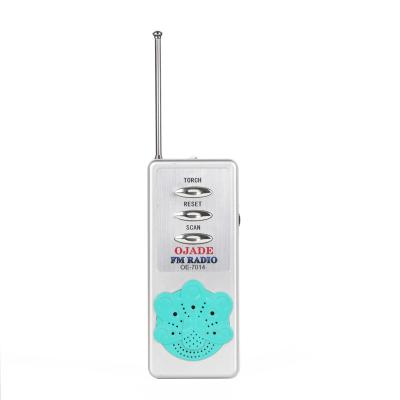 Cina Frequenza FM 88-108MHz Radio auto scansione altoparlante incorporato per regalo promozionale OEM in vendita