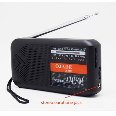 China XIBOMAN DK-1705 FM AM Afscheidbare radio Ondersteuning AA Batterij Te koop