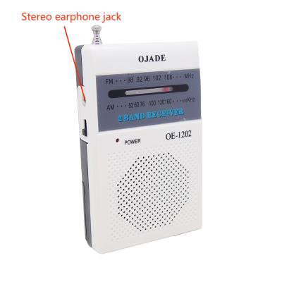 China Portable FM AM Radio with Pocket Mini Size and DC Power Supply In-Speaker Included for sale