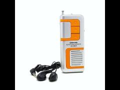 Battery Power FM Speaker Radio With Mini Flashlight OEM