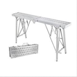 China Portable Metal Folding Work Bench For Decoration Wash Car for sale