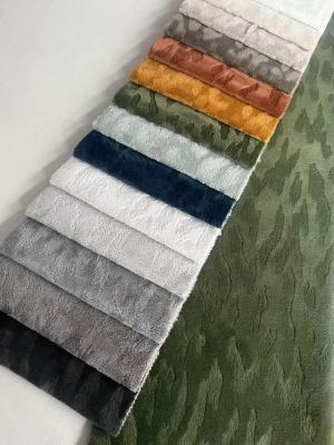 Cina Tessuto per divano in velluto di lusso, velluto peluche impermeabile per mobili in vendita