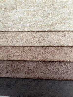 Cina Antifouling Legno a maglia come tessuto Soft Faux tessuto di pelle in vendita