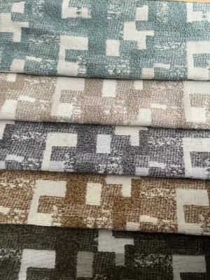 Cina Tessuto impermeabile per tende Jacquard 500 gm Per camere da letto d'hotel in vendita