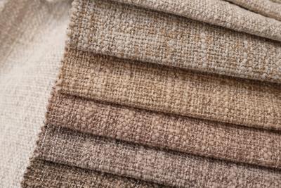 중국 100% 폴리에스터 린넨 타입 직물 ISO9001 인증 가정용 섬유용 직조 소파 원단 판매용