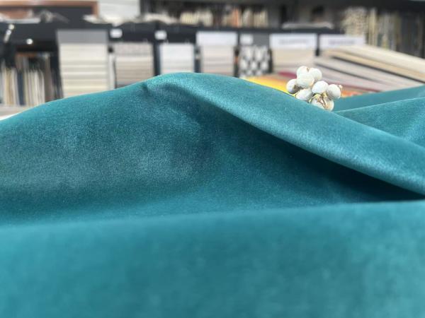 Quality 410gsm High Quality Of Plain Velvet Sofa Fabric For Furniture Soft velvet  Fabric Multi-color For Pillow for sale