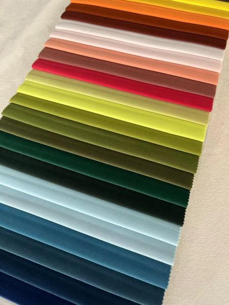 Quality Italy Bronze Velvet Fabric 300gsm Curtain Material Velvet High Durability For Curtain for sale