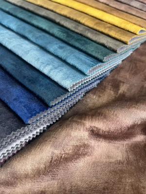 China Polyester Jacquard Customized Flower Print Fabric Velvet Sofa Fabric for sale