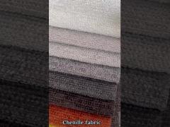100%Polyester Textile Fabrics Custom Fabric Chenille Woven Fabric for Sofa Cushion