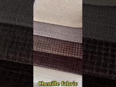 100% Polyester Two Colors Effect New Design Europe Style Textile Fabric for Sofa Chenille