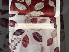 Tessuti per tende di lusso Jacquard Filati tinti Tessili per uso domestico