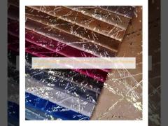 ZHEJIANG New Design New technic Velvet Glue Foil Polyester Sofa Textile