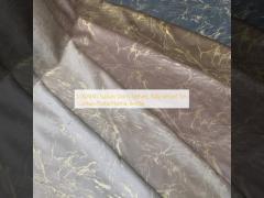 200 gm tessuto per tende di velluto stampato metallico tessuto di velluto poliestere