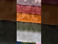 Πολυτελές Βελούδινο Ύφασμα Καναπέ Μαλακό Βελούδινο Ύφασμα Αδιάβροχο Για Έπιπλα