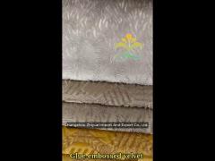 Tessuto per divano in velluto a maglia traspirante colorato per la decorazione, fabbrica di tessuti per divani