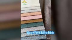 400gsm Velvet Sofa Fabric For Printing