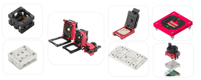 IC Test Socket Technical Image