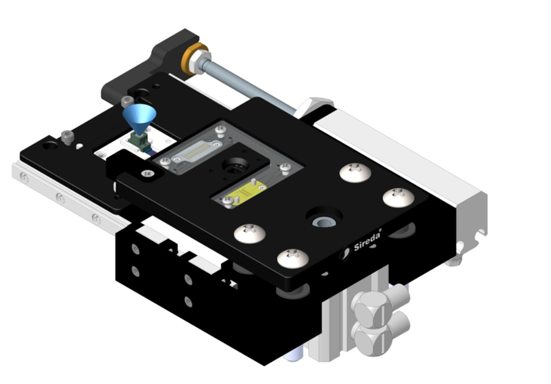 Manual camera module test socket